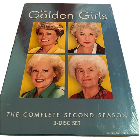 Other | The Golden Girls Complete Second Season 3 Disc Dvd Set New In ...